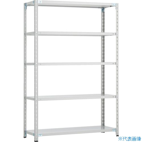 オレンジブック トラスコ中山　TRUSCOTRUSCO CB型 軽中量セミボルトレス棚 1500X450XH1800 5段 WG色 〔品番:CB6545WG〕[ 注番:2545659]特長●組み立て簡単、今までボルト組みをしていた手間が大き...