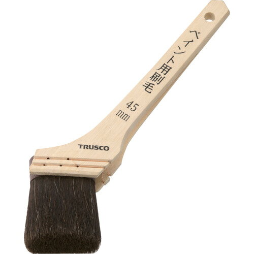 オレンジブック トラスコ中山　TRUSCOTRUSCO ペイント用刷毛木柄 20号 45mm幅 〔品番:TPB324〕[ 注番:2548372]特長●ペイント用、一般向けです。用途●油性塗料、ペンキ用。仕様●刷毛幅(mm)：45●毛丈(mm...