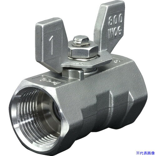 オレンジブック トラスコ中山　TRUSCOinoc ねじ込みボールバルブ 全長59.0mm 呼び径(A)20 〔品番:316SRVMB20A〕[ 注番:2550911]特長●レデューストボアタイプです。●レデューストボア、蝶ハンドルタイプで...