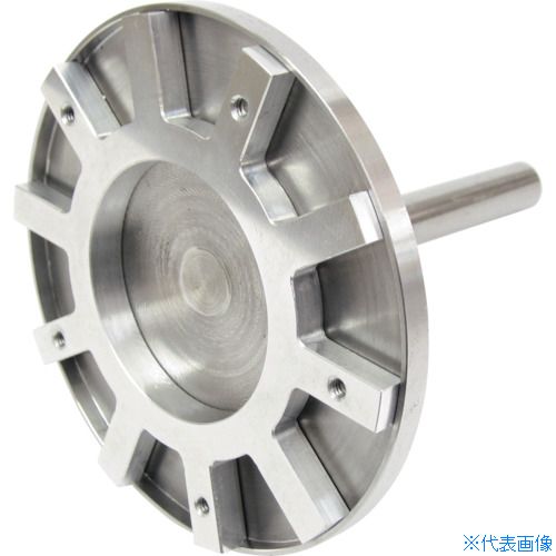 オレンジブック トラスコ中山　TRUSCOtanQest スライド式ブラシ金具(φ100) 〔品番:21352〕[ 注番:2557629]特長●着脱式でブラシ交換が簡単です。●異なる番手のブラシを組み合わせることができます。●熱融着でブラシ...