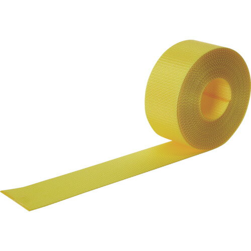 オレンジブック トラスコ中山　TRUSCOTRUSCO ナイロン平ベルトト 2.0tx50mmx10m 黄 〔品番:TNB5010Y〕[ 注番:2565685]特長●一般的な合成繊維で最も強度があるナイロンを使用し、摩擦と衝撃にも強く耐熱性...