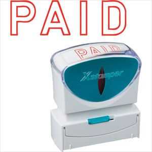 オレンジブック トラスコ中山　TRUSCOシヤチハタ スタンプ ビジネス用 キャップレス B型 赤 PAID X2−B−10052 〔品番:X2B10052〕[ 注番:2568684]特長●耐水性・耐光性に優れた顔料系インキを採用しました。...