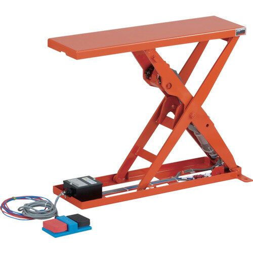 オレンジブック トラスコ中山　TRUSCOTRUSCO スリムリフト100kg 電動ボールねじ式 700X200 DC24V 〔品番:HLEBA102007D2〕[ 注番:2568798]特長●パワーユニットを本体に内蔵、設置場所に制約があ...
