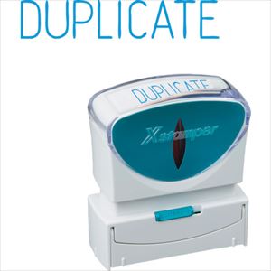 オレンジブック トラスコ中山　TRUSCOシヤチハタ スタンプ ビジネス用 キャップレス B型 藍 DUPLICATE X2-B-11123 〔品番:X2B11123〕[ 注番:2570193]特長●耐水性・耐光性に優れた顔料系インキを採用...