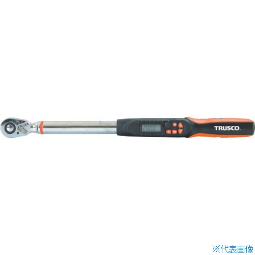 オレンジブック トラスコ中山　TRUSCOTRUSCO ラチェットデジタルトルクレンチ 差込角12.7mm 40〜200Nm 〔品番:DTRS4200C〕[ 注番:2571470]特長●ブザー音とLED点灯と液晶表示でトルク状態を知らせます...