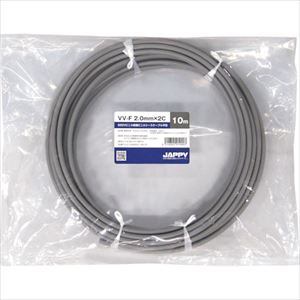 オレンジブック トラスコ中山　TRUSCOJAPPY V絶縁Vシースケーブル 〔品番:VVF2.0MMX2C5MJP〕[ 注番:2572010]特長●必要なときに必要な量だけお求めできる短尺サイズです。用途●住宅および建築物の屋内配線、エア...