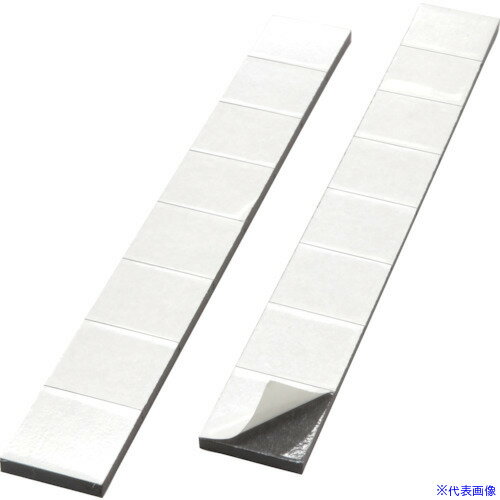 オレンジブック トラスコ中山　TRUSCOTRUSCO 強力マグネット粘着付テープ(スリット加工入り) 2個入 〔品番:TKMN200C2525〕[ 注番:2575084]特長●表裏両面磁石です。(片面粘着テープ付)●カッターでカットできま...