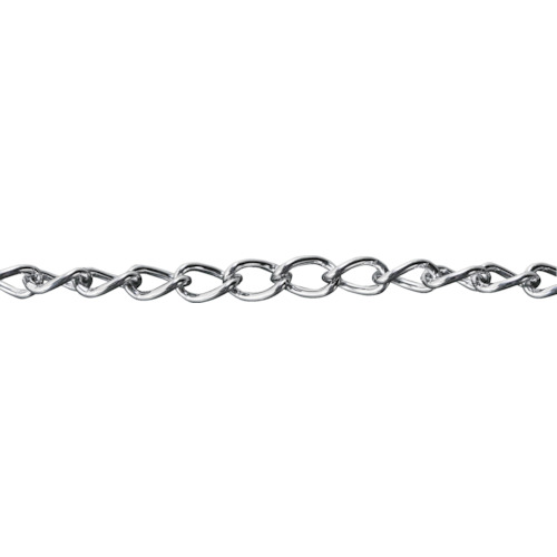 オレンジブック トラスコ中山　TRUSCOTRUSCO 鉄クロームマンテルチェーン 2.0mm×10m 〔品番:TIM2010M〕[ 注番:2576157]特長●チェーンのリンクを90°ひねったタイプです。用途●パーツとの併用で、転倒防止・...
