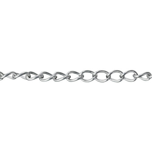 オレンジブック トラスコ中山　TRUSCOTRUSCO ステンレス304マンテルチェーン 2.3MM×3M 〔品番:TSM1233M〕[ 注番:2576745]特長●チェーンのリンクを90°ひねったタイプです。●サビに強いステンレス製です。...