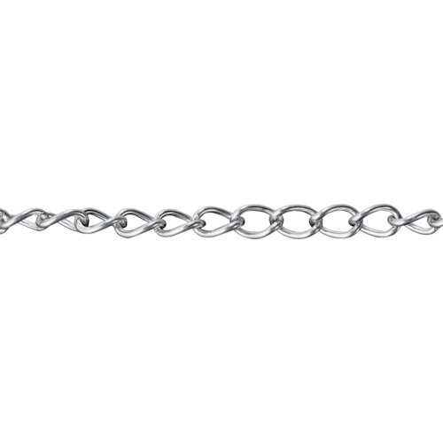 オレンジブック トラスコ中山　TRUSCOTRUSCO ステンレス304マンテルチェーン 1.6MM×5M 〔品番:TSS16N5M〕[ 注番:2576748]特長●チェーンのリンクを90°ひねったタイプです。●サビに強いステンレス製です。...