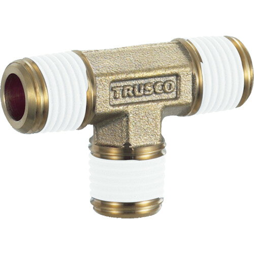 オレンジブック トラスコ中山　TRUSCOTRUSCO ねじ込み継手 チーズ R3/8XR3/8XR3/8 〔品番:TN03T〕[ 注番:2576759]特長●オスねじのあるものは全サイズオスねじ部のシール加工が施してあります。用途●管・管...