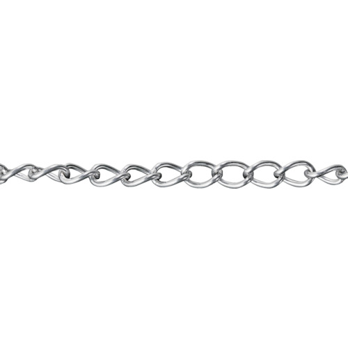 オレンジブック トラスコ中山　TRUSCOTRUSCO ステンレス304マンテルチェーン 2.0MM×10M 〔品番:TSM2010M〕[ 注番:2576764]特長●チェーンのリンクを90°ひねったタイプです。●サビに強いステンレス製です...