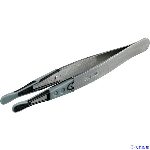 オレンジブック トラスコ中山　TRUSCOHOZAN ESDソフトチップピンセット 〔品番:P645J〕[ 注番:2577034]特長●対象物に傷を付けないソフト素材のピンセットです。●チップは静電気対策されたポリプロピレンとエラストマーの...