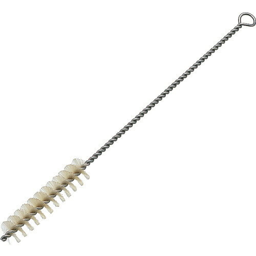 オレンジブック トラスコ中山　TRUSCOTRUSCO コンデンサーブラシ シングル巻 φ16 P.P.S 〔品番:TB2233〕[ 注番:2589401]特長●ブラシ植毛が円筒形であるため、比較的細いパイプの内側でも掃除ができます。●耐薬...