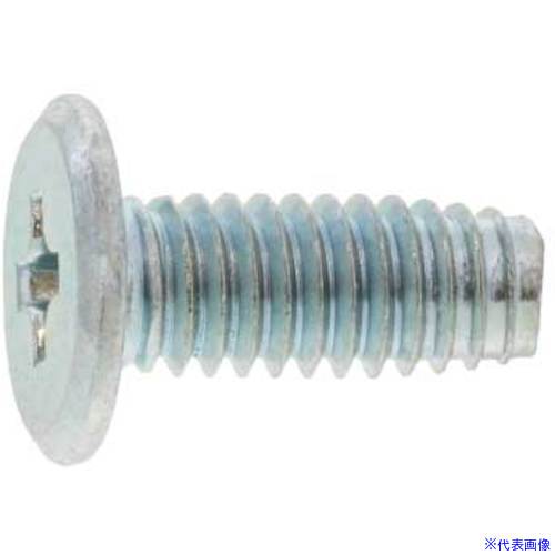 オレンジブック トラスコ中山　TRUSCOSUNCO 三価ホワイト (+)スリムヘッド Sタイプ 4×6 (2000本入) 〔品番:30000A300040006003〕[ 注番:2612858]特長仕様●表面処理：三価ホワイト●径×長さ：...