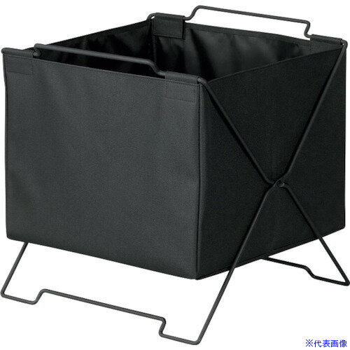オレンジブック トラスコ中山　TRUSCOKING JIM スタックバスケット 黒 〔品番:KSP002SBK〕[ 注番:2613485]特長●折り畳めてスタッキングもできるバスケットです。●2段まで積み重ねることができるので、空間が有効活...