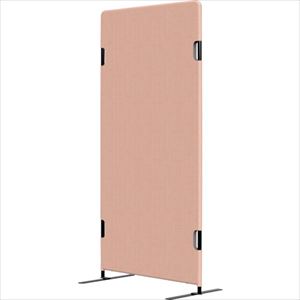 オレンジブック トラスコ中山　TRUSCOTOKIO フリージョイントパネル 横幅750mm×奥行き22mm×高さ1500mm ライトブラウン(レザー・両足付き) 〔品番:PT20L1575LA0106LEG2〕[ 注番:2615445]特...