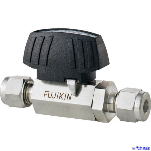 オレンジブック トラスコ中山　TRUSCOFujikin ステンレス鋼製3.92MPa V−Lok継手付ボール弁 〔品番:PUBV949.52V〕[ 注番:2616721]特長●継手付構造です。●軽量・コンパクトです。●ボールバルブ●2圧縮...