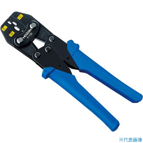 オレンジブック トラスコ中山　TRUSCOHOZAN 圧着工具 圧着ペンチ(絶縁閉端子用) 〔品番:P736〕[ 注番:2617421]特長●トグル機構により、単位ストローク当たりの所要握力をおさえ、優しい操作性を実現しました。●端子を完全...