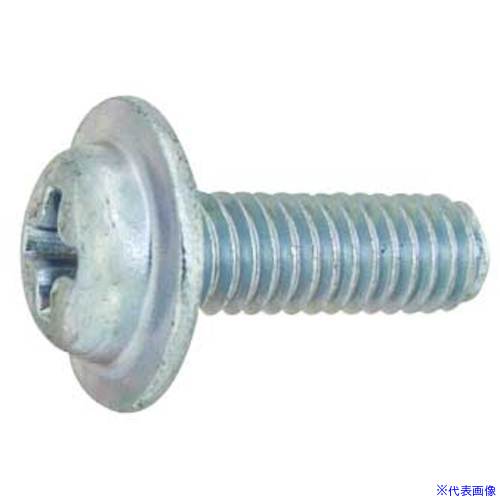 オレンジブック トラスコ中山　TRUSCOSUNCO 三価ホワイト カップスクリューナベ小 2.6×6 (3000本入) 〔品番:3000NC000026006003〕[ 注番:2619262]特長仕様●表面処理：三価ホワイト●径×長さ：M...