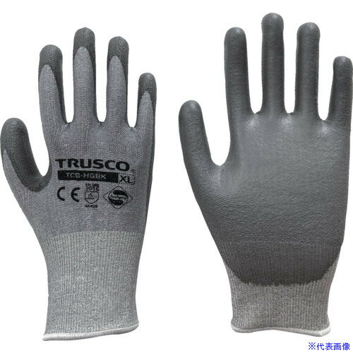 オレンジブック トラスコ中山　TRUSCOTRUSCO 抗菌仕様 耐切創手袋XL 〔品番:TCBHGBKXL〕[ 注番:2619861]特長●抗菌加工がなされています。●人間工学に基づいた設計で、手にしっかりフィットします。用途●中程度の危...
