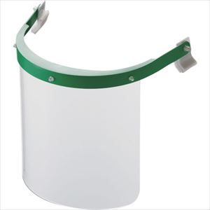 オレンジブック トラスコ中山　TRUSCOミドリ安全 ヘルメット取付型防災面 MB-121HP M-5Pプラ止具付 〔品番:MB121HPM5P〕[ 注番:2622989]特長●金属部品を一切使用していないため、分別廃棄にも便利です。●金属...