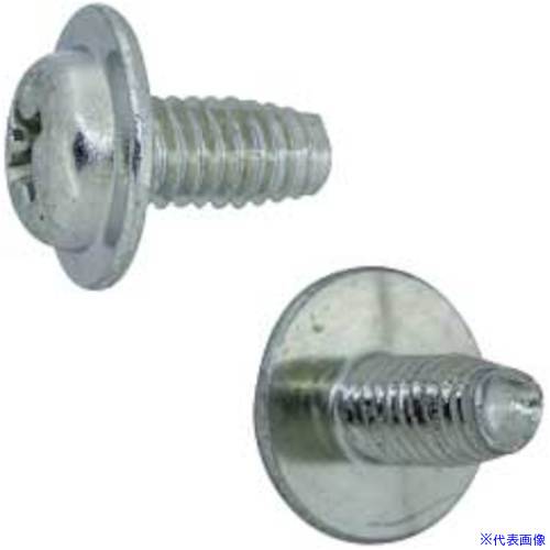 オレンジブック トラスコ中山　TRUSCOSUNCO 三価ホワイト SタイトナベWH＝10 日東精工 4×8 (1000本入) 〔品番:3000N00W0040008003〕[ 注番:2627196]特長仕様●表面処理：三価ホワイト●径×長...