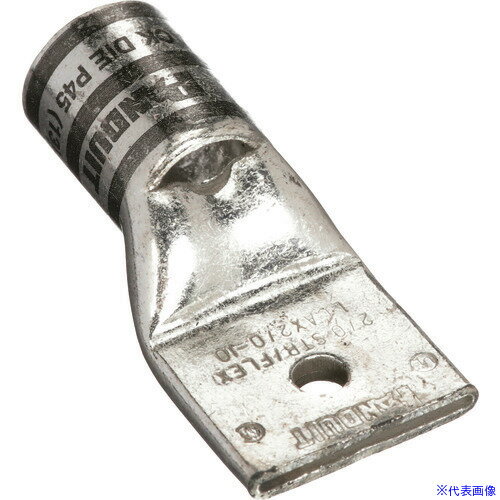 オレンジブック トラスコ中山　TRUSCOPANDUIT 銅製圧縮端子 1穴 電線サイズ AWG2/0 取付穴サイズ 104mm LCAX2/0−38−X 〔品番:LCAX2038X〕[ 注番:2671765]特長仕様●取付穴サイズ(mm)...