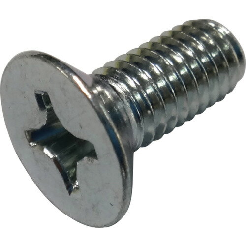 オレンジブック トラスコ中山　TRUSCOコノエ 皿頭小ねじ 鉄 三価クロメート 3×35 1200本入 〔品番:FLATSS3W3351200P〕[ 注番:2673780]特長●上面が平で座面が円錐形の頭部形状をした小ネジです。●ねじは一...