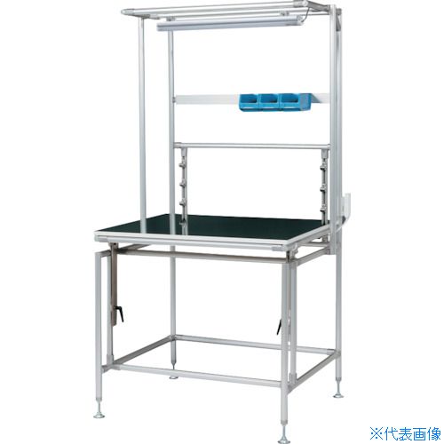 オレンジブック トラスコ中山　TRUSCOSUS セル生産作業台ボードレベラー付 作業ボードあり LED照明付 〔品番:GFTR28800212〕[ 注番:2680020]特長●アルミ製のため腐食にも強く長い間美観が保たれます。●ボードレベ...