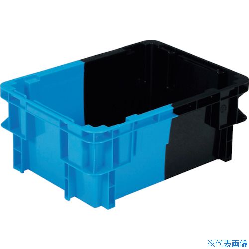 オレンジブック トラスコ中山　TRUSCOサンコー SNコンテナー 201730 B#12K 〔品番:20173000BK901BL503〕[ 注番:2681242]特長●同じ色どうしで重ねると中に物を入れたままスタッキングでき、色を交互に...