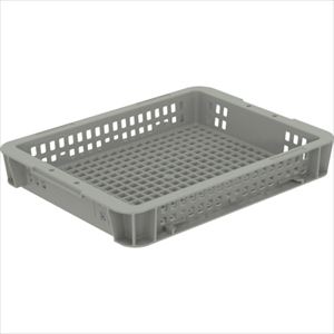 オレンジブック トラスコ中山　TRUSCOサンコー ボックス型コンテナー 200388 サンボックス#3A ライトグレー 〔品番:20033800GL802〕[ 注番:2681254]特長●全面メッシュ形状のコンテナーです。●サンボックス#...