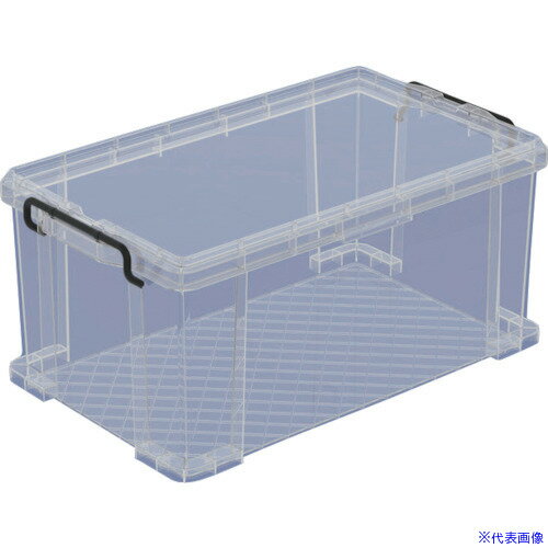 オレンジブック トラスコ中山　TRUSCOE−CON 透明フタ付きボックス 206704 エコンボックス#75Hセット【68.9L、702×414×322】 〔品番:20670401TMBK901〕[ 注番:2682768]特長●クリアな見...