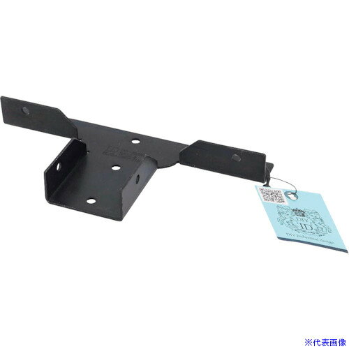 オレンジブック トラスコ中山　TRUSCOOHSATO 亜鉛黒 2×4用 Tジョイント 〔品番:ID024〕[ 注番:2684146]特長●2x4材をT字・L字に組む時に使用します。●2x6・2x8にも使用できます。●Tの上の部分の幅は17...