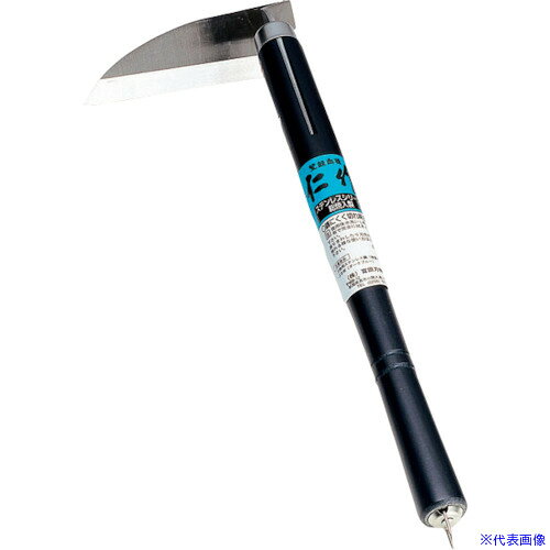 オレンジブック トラスコ中山　TRUSCO仁作 首長鎌 〔品番:105〕[ 注番:2684224]特長●刃物用ステンレス鋼総焼入加工ですので、頑強、研ぎ直し使用可能です。用途●雑草の刈り込み作業に。仕様●刃長(mm)：115仕様2●刃物用ス...