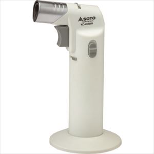 オレンジブック トラスコ中山　TRUSCO新富士 炙りマスタープチ 白 〔品番:KC401WH〕[ 注番:2684294]特長●手軽に使えるガス充てん式の小型トーチです。用途●料理の炙り作業に。仕様●炎温度(℃)：800〜1300●発熱量(...