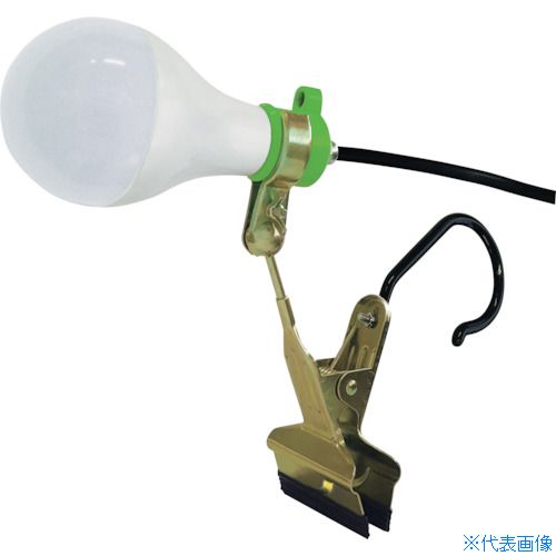 オレンジブック トラスコ中山　TRUSCO富士倉 植物育成用クリップランプ 15W 〔品番:KY15WSC〕[ 注番:2688550]特長●波長の違う3種（青・赤・白）のLEDチップを搭載し、植物の発芽・育成に適した光を出力します。●本体一...