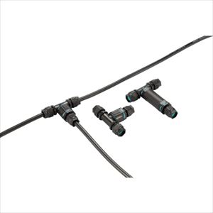 オレンジブック トラスコ中山　TRUSCOタカチ 分岐T型防水中継コネクタ 〔品番:THB402T3WP〕[ 注番:2688892]特長●ケーブルグランド部がT型でケーブルを分岐させたい時や、数珠つなぎに機器を接続する時などに便利です。●結...