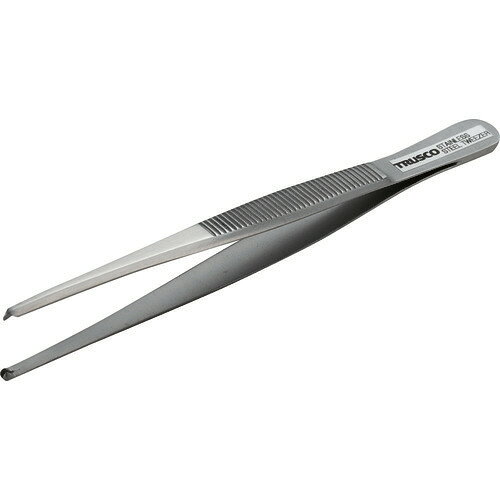 オレンジブック トラスコ中山　TRUSCOTRUSCO 高精度ステンレス製ピンセット 130mm 有鈎型 〔品番:TSP80〕[ 注番:2709287]特長●先端精度に優れ、サビを嫌う作業に最適です。用途●多種多様の小物を保持に。仕様●全長...