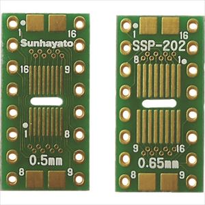 オレンジブック トラスコ中山　TRUSCOサンハヤト SSP−202 〔品番:SSP202〕[ 注番:2711294]特長●SSOP及びVSSOPのICをこれ1枚で2.54mmピッチに変換できます。仕様●幅(mm)：75●奥行(mm)：90...