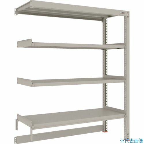 オレンジブック トラスコ中山　TRUSCOTRUSCO スチールラック M3型中量棚 台車天板収納型 W1500XD571XH1800 4段 連結 〔品番:M3DB6564B〕[ 注番:2719412]特長●台車の天板高さに合わせて下段高さ...