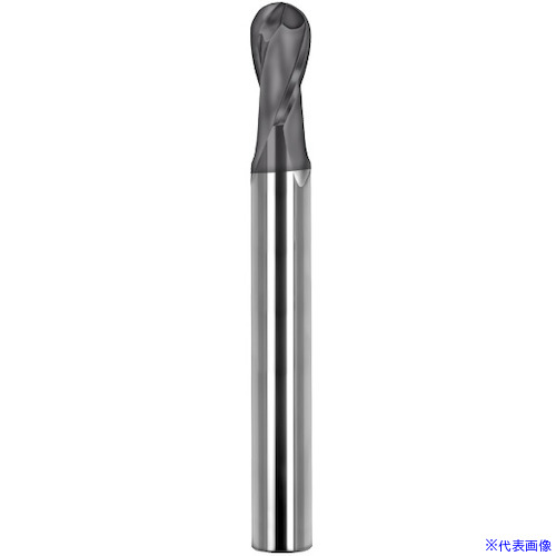 オレンジブック トラスコ中山　TRUSCO京セラ 2枚刃 ボールエンドミル ロングリーチ ミリ仕様 59MB(AlTiNコーティング) 〔品番:49643〕[ 注番:2736476]特長●幅広い被削材に対応可能です。仕様●刃数ZEFP(枚)...