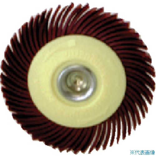 オレンジブック トラスコ中山　TRUSCO3M ラジアル・ブリッスルマーガレットディスク #220相当 50.8mm 〔品番:BRMGRT22050〕[ 注番:2736942]特長●柔軟な特殊樹脂を毛先の細かいブラシ形状に加工しているため、...