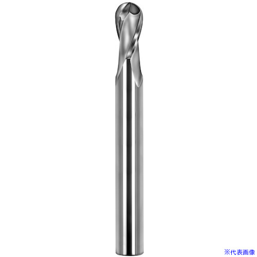 オレンジブック トラスコ中山　TRUSCO京セラ 2枚刃 ボールエンドミル ロングリーチ ミリ仕様 59MB(コーティングなし) 〔品番:43903〕[ 注番:2745795]特長●幅広い被削材に対応可能です。仕様●刃数ZEFP(枚)：2●...