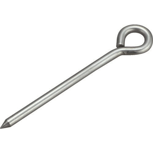 オレンジブック トラスコ中山　TRUSCOTRUSCO ステンレス打ち込み棒丸型9×200mm 〔品番:TUMS920〕[ 注番:2753685]特長●SUS304ステンレスでサビに強いです。用途●ロープ、ワイヤなどの固定に。●各種テント、...