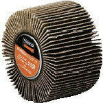 オレンジブック トラスコ中山　TRUSCOTRUSCO スピンネジ式フラップホイール 外径40 (5個入) #40 40# 〔品番:SF4025〕[ 注番:2758351]特長●軸がねじ込みになり、着脱がワンタッチでできます。●チャックに軸...