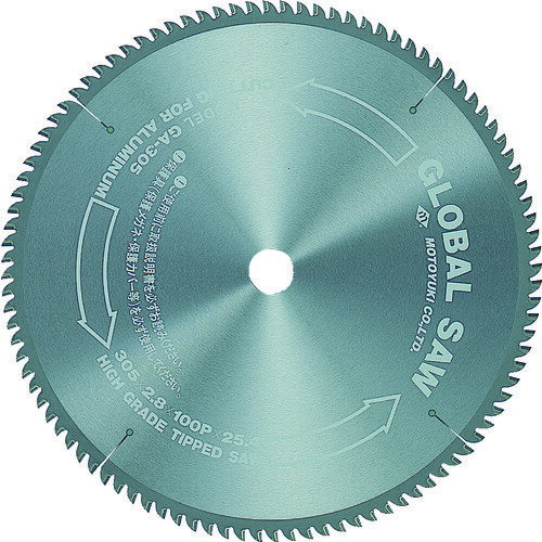 オレンジブック トラスコ中山　TRUSCOモトユキ アルミ専用 GA−100X36 〔品番:GA100E〕[ 注番:2791200]特長●アルミ専用のチップと刃型で、スピーディーな切断ができます。用途●アルミサッシ、アルミサイディング、アル...