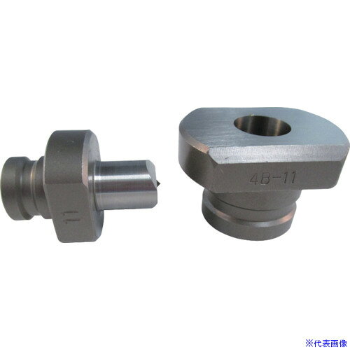オレンジブック トラスコ中山　TRUSCODIAMOND 丸穴ダイス15mm 〔品番:4P1170〕[ 注番:2800306]特長●特殊合金工具鋼を採用しており、耐久性に優れます。用途●油圧パンチャーに装着して使用する穴あけ専用の刃です。仕...