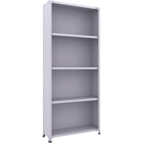 オレンジブック トラスコ中山　TRUSCOTRUSCO 軽量150型背側板付棚 900X300XH2100 5段 〔品番:TLA73K25〕[ 注番:2834162]特長●開放棚の外側から背板・側板を取り付けるので、自在棚受けを使用できます...