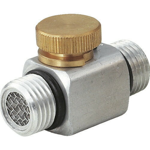 オレンジブック トラスコ中山　TRUSCOTRUSCO 空気流量調節器 G1/4XG1/4 オネジ 〔品番:TAR2N〕[ 注番:2854147]特長●エアの強弱をダイヤル操作でスムーズに行えます。●エア調節機能付き継手です。用途●エアダス...